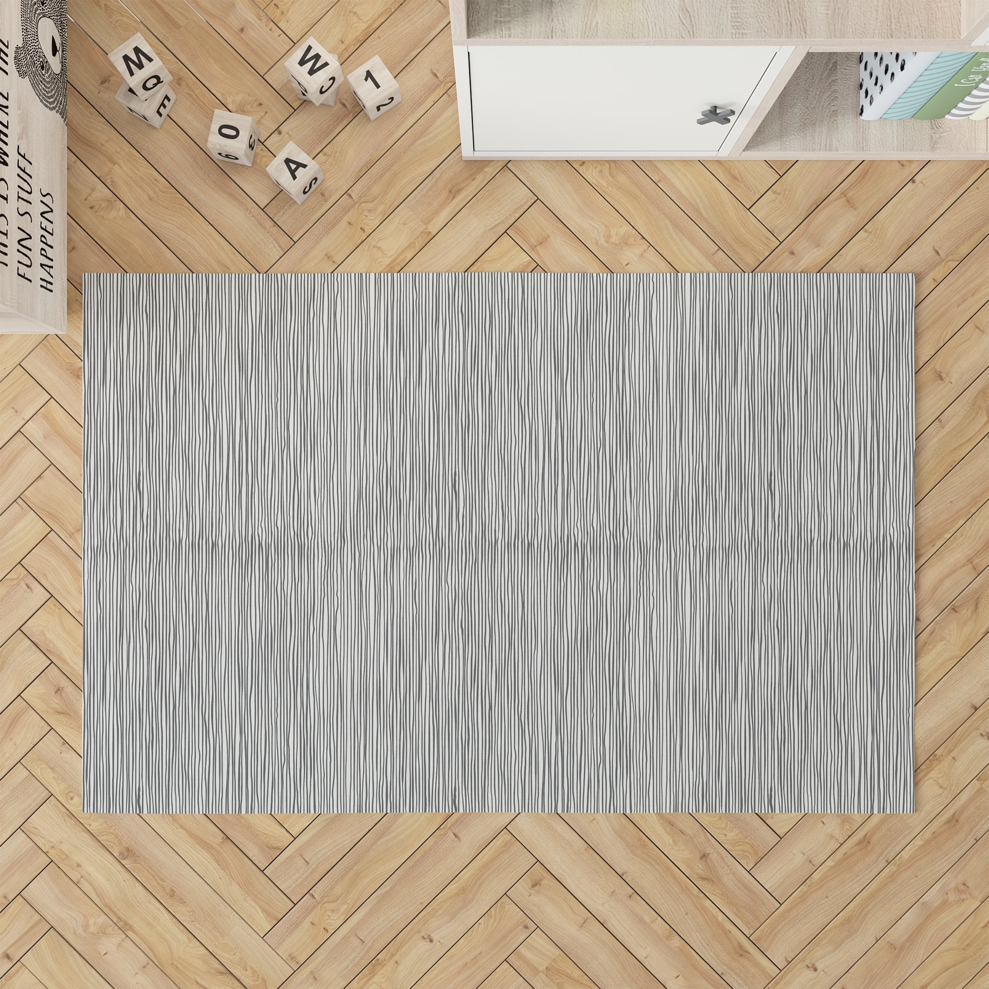 Tess Ivory Charcoal Kids Play Mat - Walmart.com