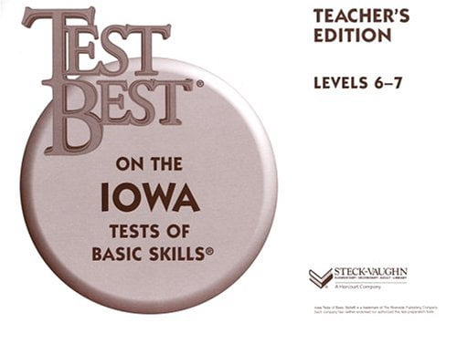Pre-Owned Test Best Itbs: Teacher's Edition Grade 1 (Level 6 - 7) 1995 ...