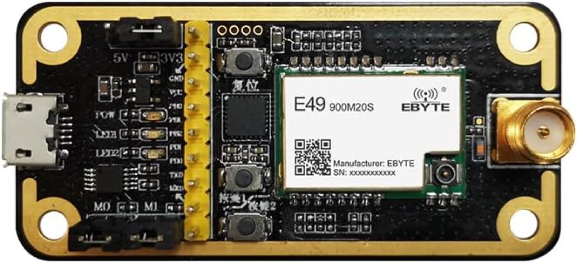 Test Board Kit for 868MHz 915MHz CMT2300A SMD Wireless Module E49 ...