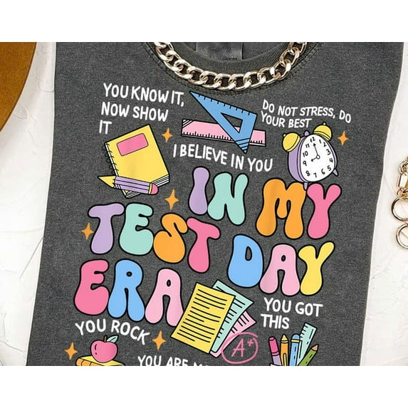 Test Day Era : Teacher Sublimation Design - Walmart.com