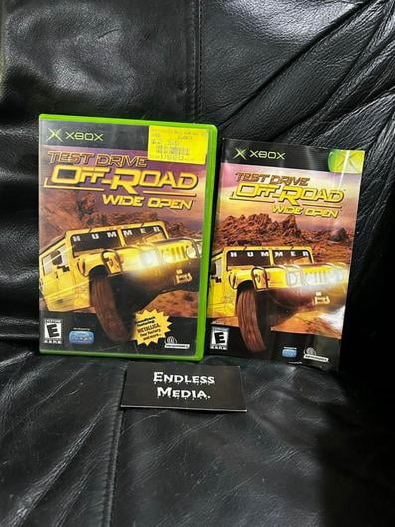 Test Drive Off Road Wide Open Xbox Box And Manual Walmart