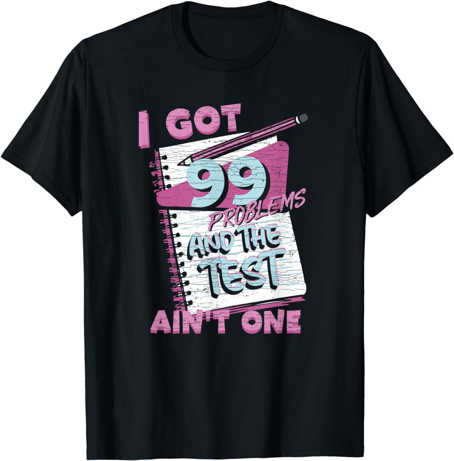 Test Exam Testing Teacher T-Shirt - Walmart.com