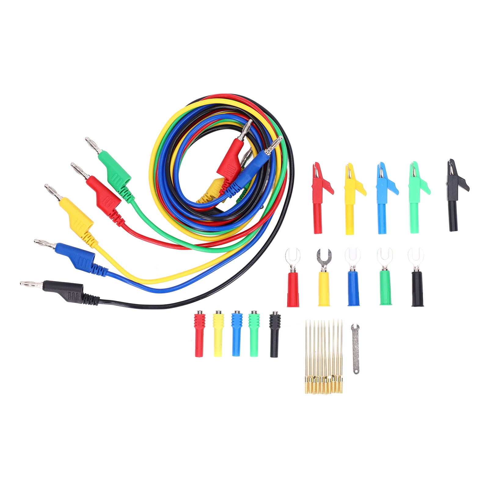 Test Lead Kit PVC Brass Testing Cable Set Electrical Conductivity for ...