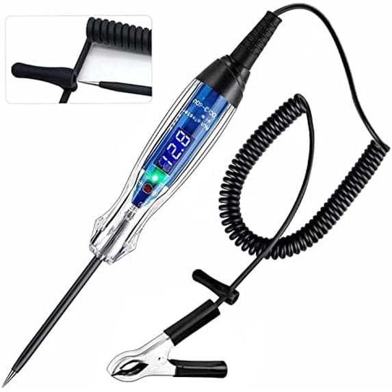 Test Light Automotive, 3-60V DC Digital Circuit Tester, Light Tester ...