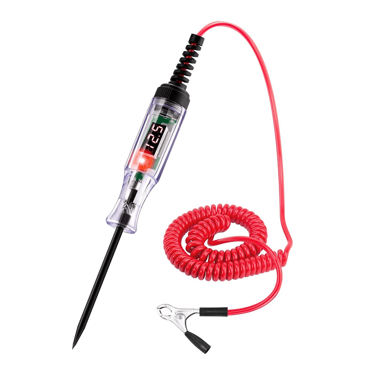 Test Light Automotive 5-90V Digital LED Circuit Tester with Voltage ...