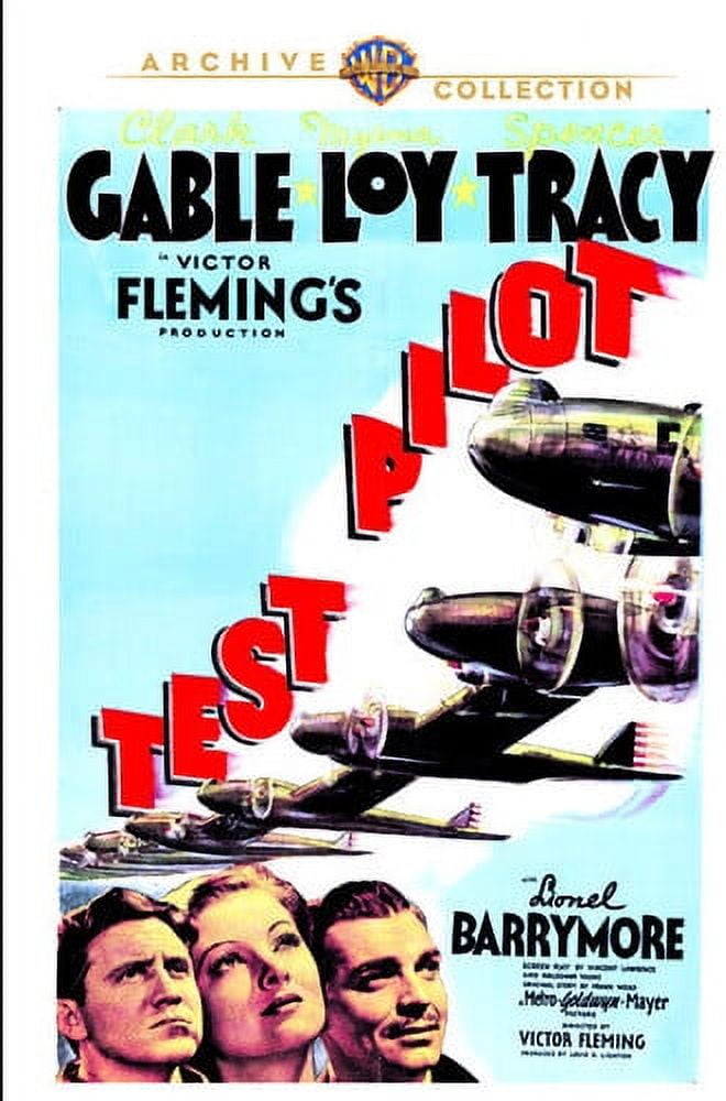 Test Pilot (DVD), Warner Archives, Drama - Walmart.com