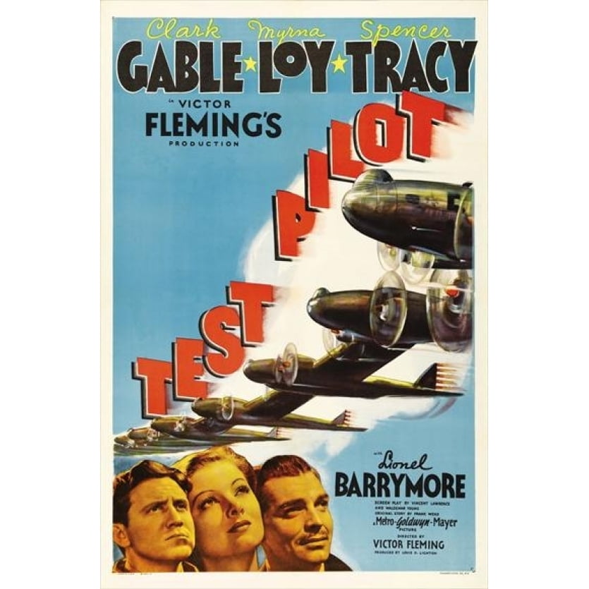 Test Pilot Movie Poster (11 x 17) - Walmart.com