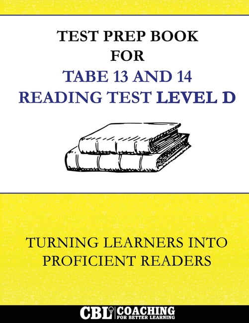 Test Prep Book for TABE 13 and 14 Reading Test Level D, (Paperback ...