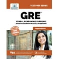 Test Prep: GRE Verbal Reasoning Supreme : Study Guide with Practice ...