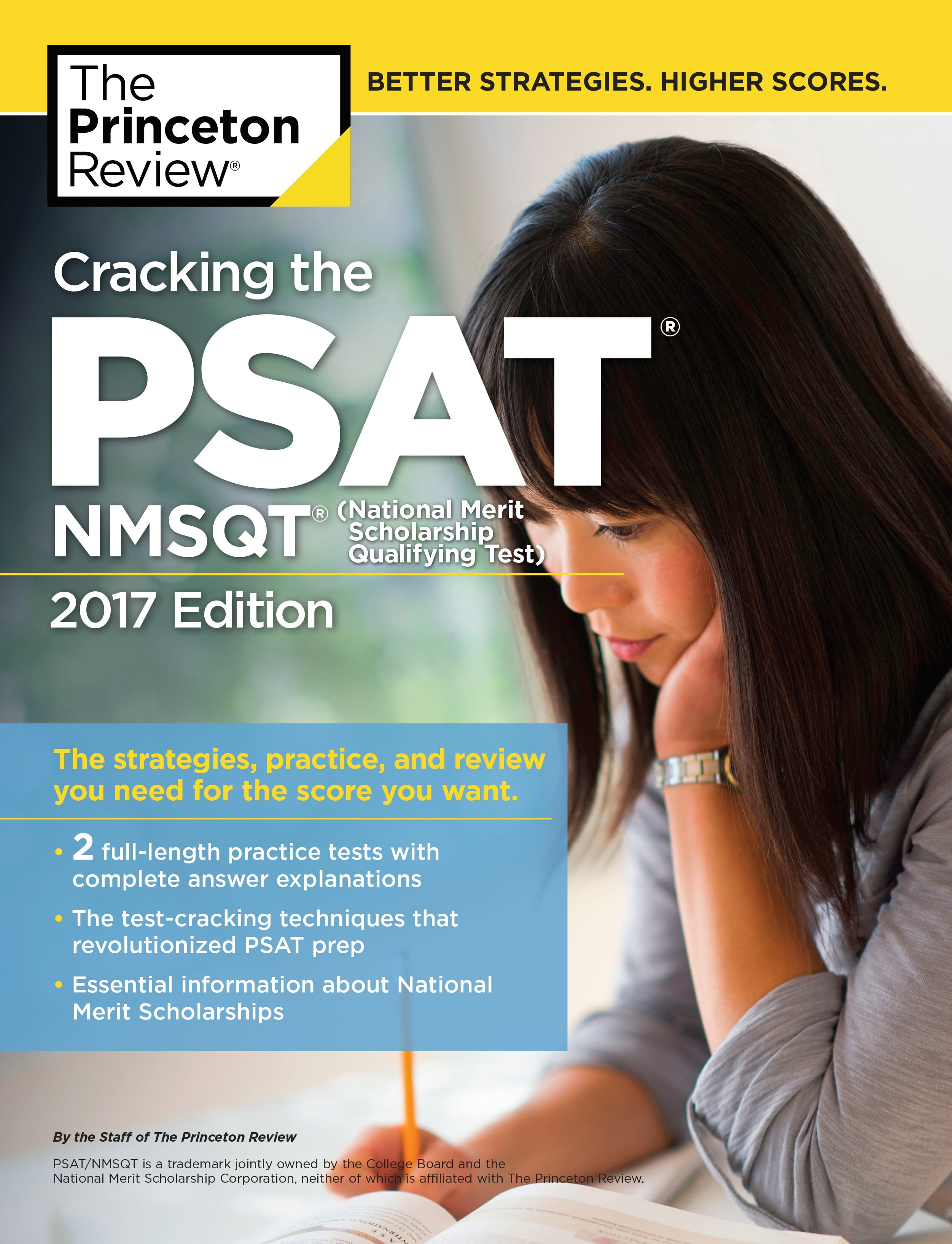 Test Preparation Cracking The Psat Nmsqt With 2 Practice Tests 2017 Edition The Strategies