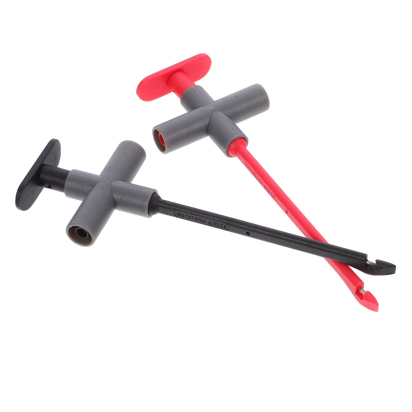 Test Probes Pin Tips Multimeter Piercing Hook Leather Thread Puncture ...