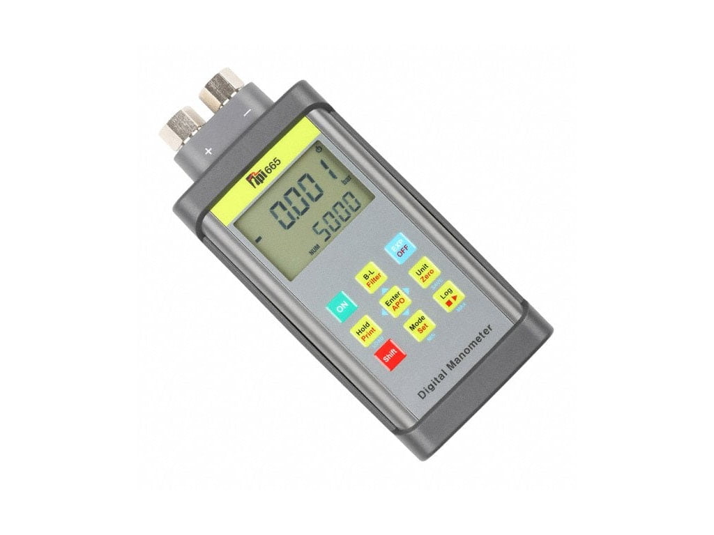 Test Products International Digital Manometer,-101.5 to 101.5 psi 665 ...
