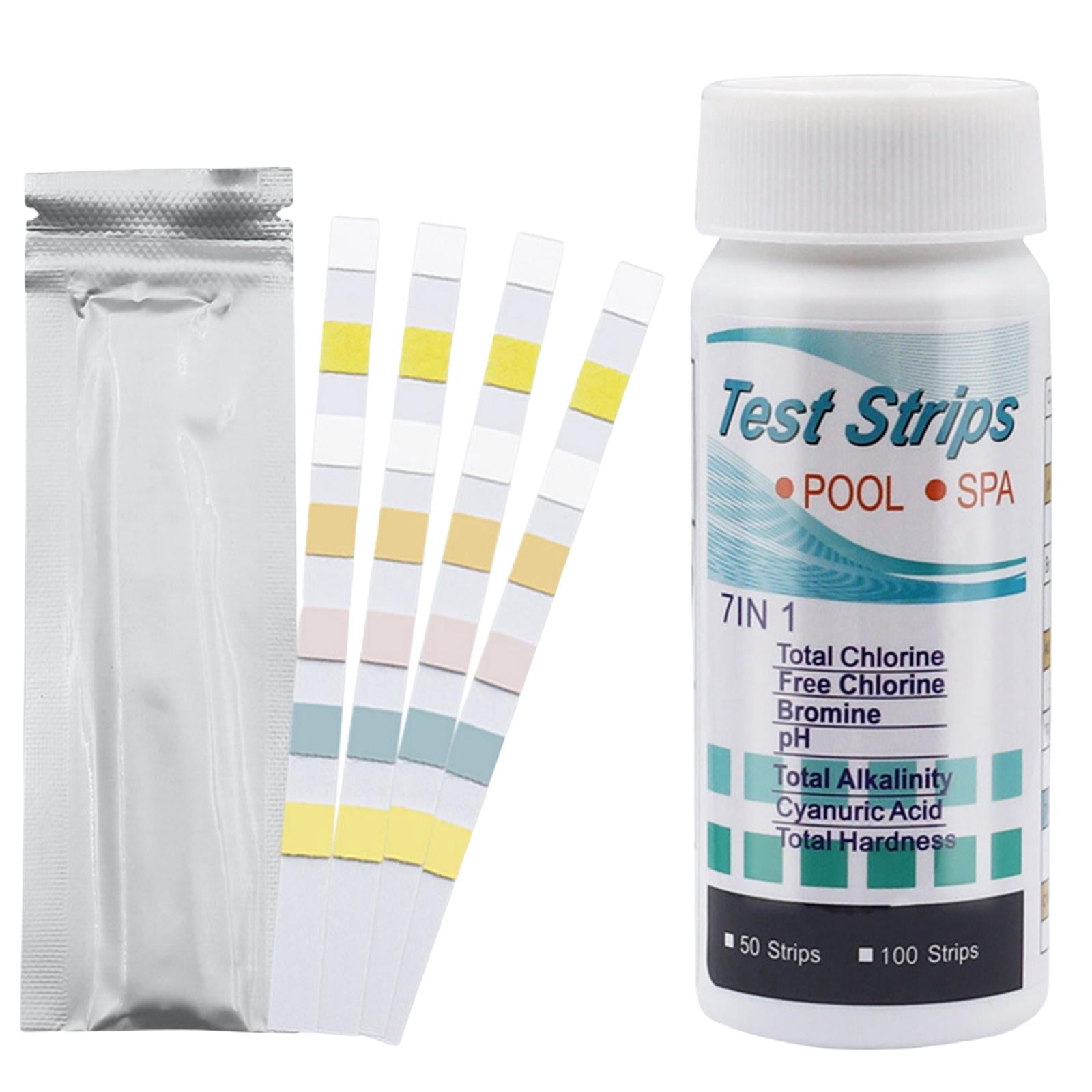Test Strips For Hot Tub Water Pool And Spa Test Strips High Sensitivity ...