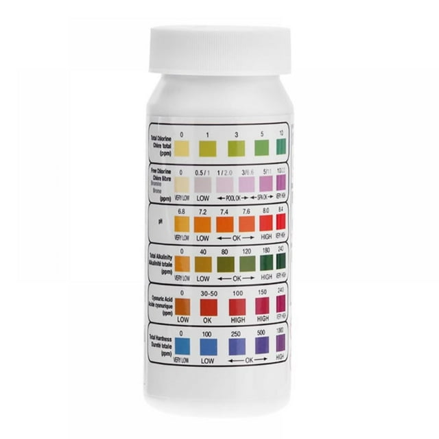 Test Strips For Hot Tub Water Premium Pool And Spa Test Strips - 50 ...