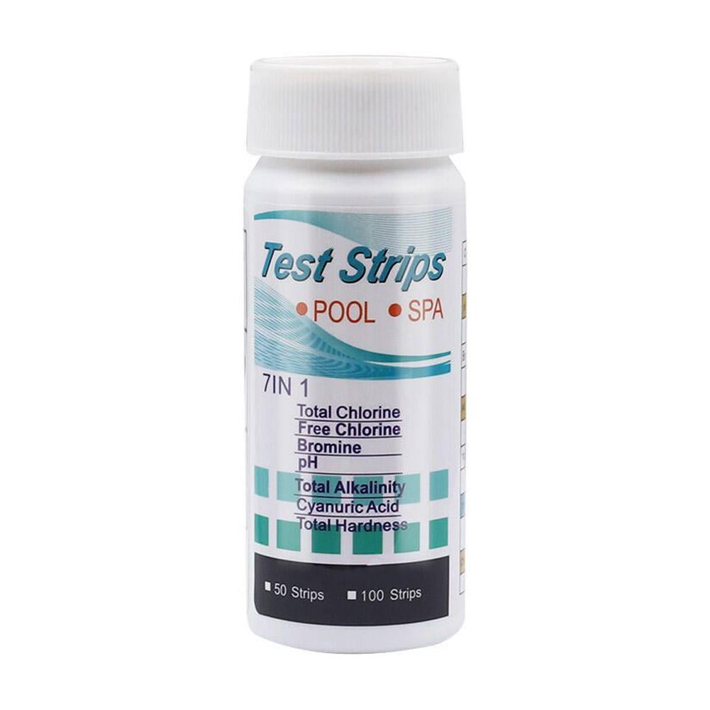 Test Strips for Pool/Spa! Quick and Easy Readings of PH, Total Chlorine ...