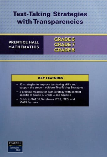 Pre-Owned Test-Taking Strategies with Transparencies for Prentice Hall ...