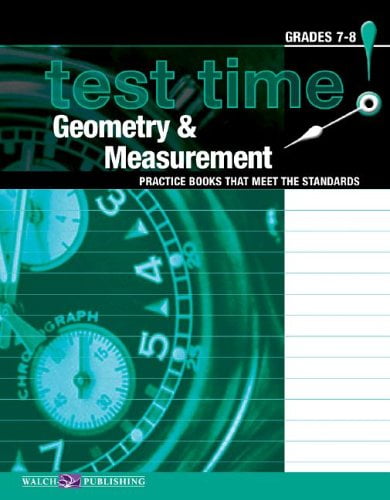 Pre-Owned Test Time! Practice Books That Meet the Standers: Geometry ...