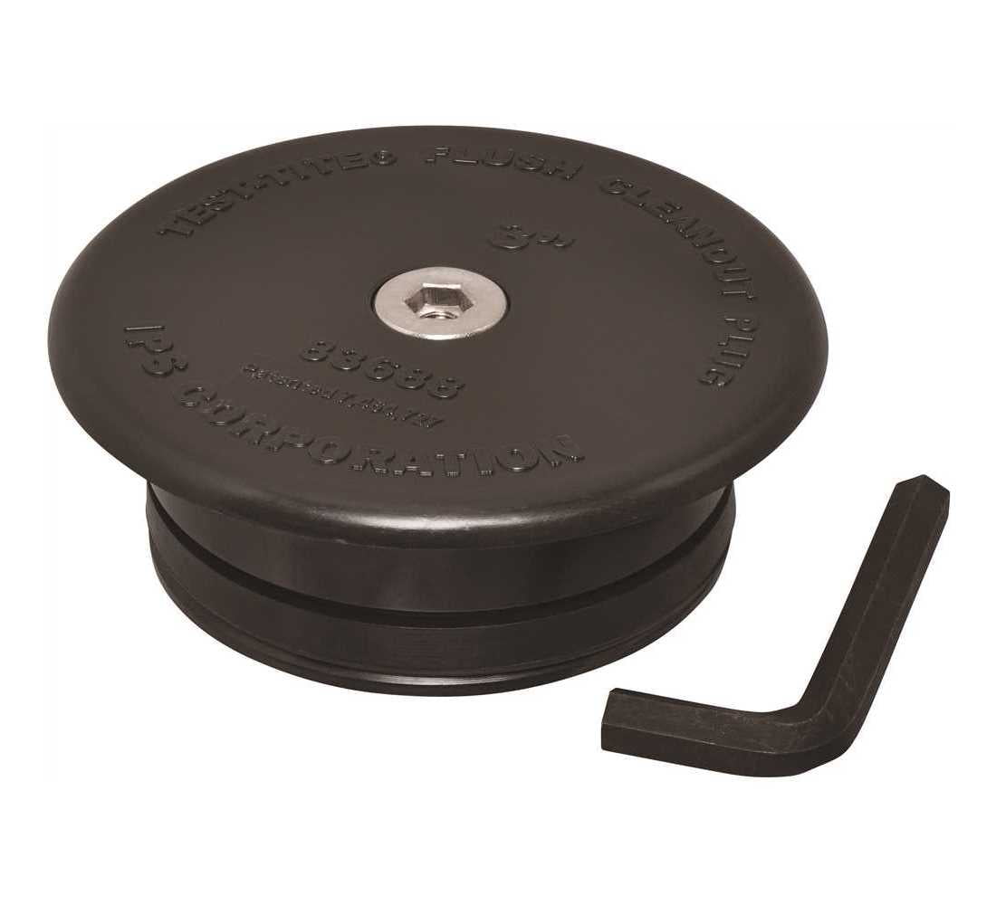Test-Tite Flush Mechanical Cleanout Repair Plug 3" 83688 - Walmart.com