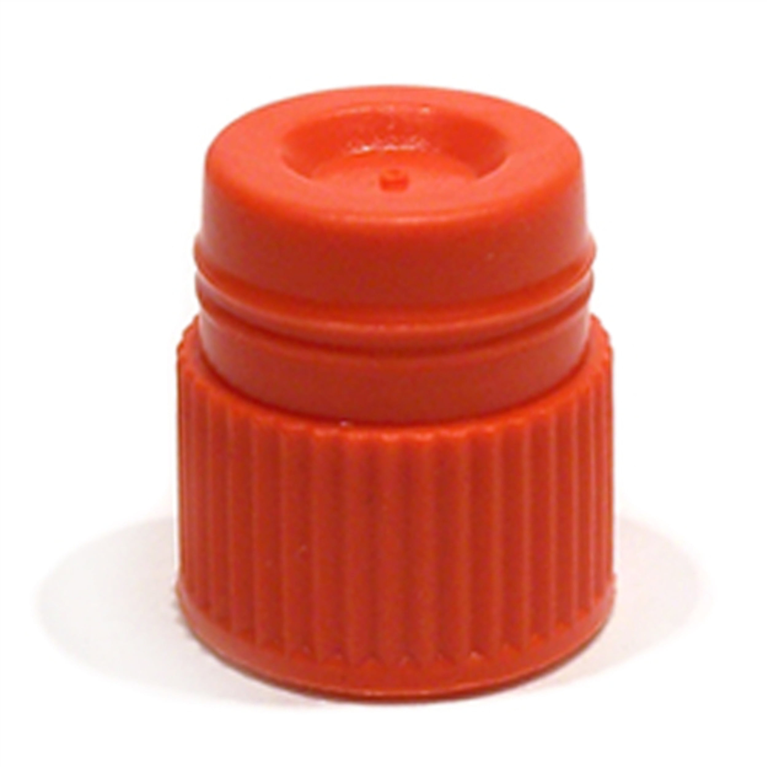 Test Tube Cap, Hollow Top Type, 16mm, Orange, Karter Scientific 94A7 ...