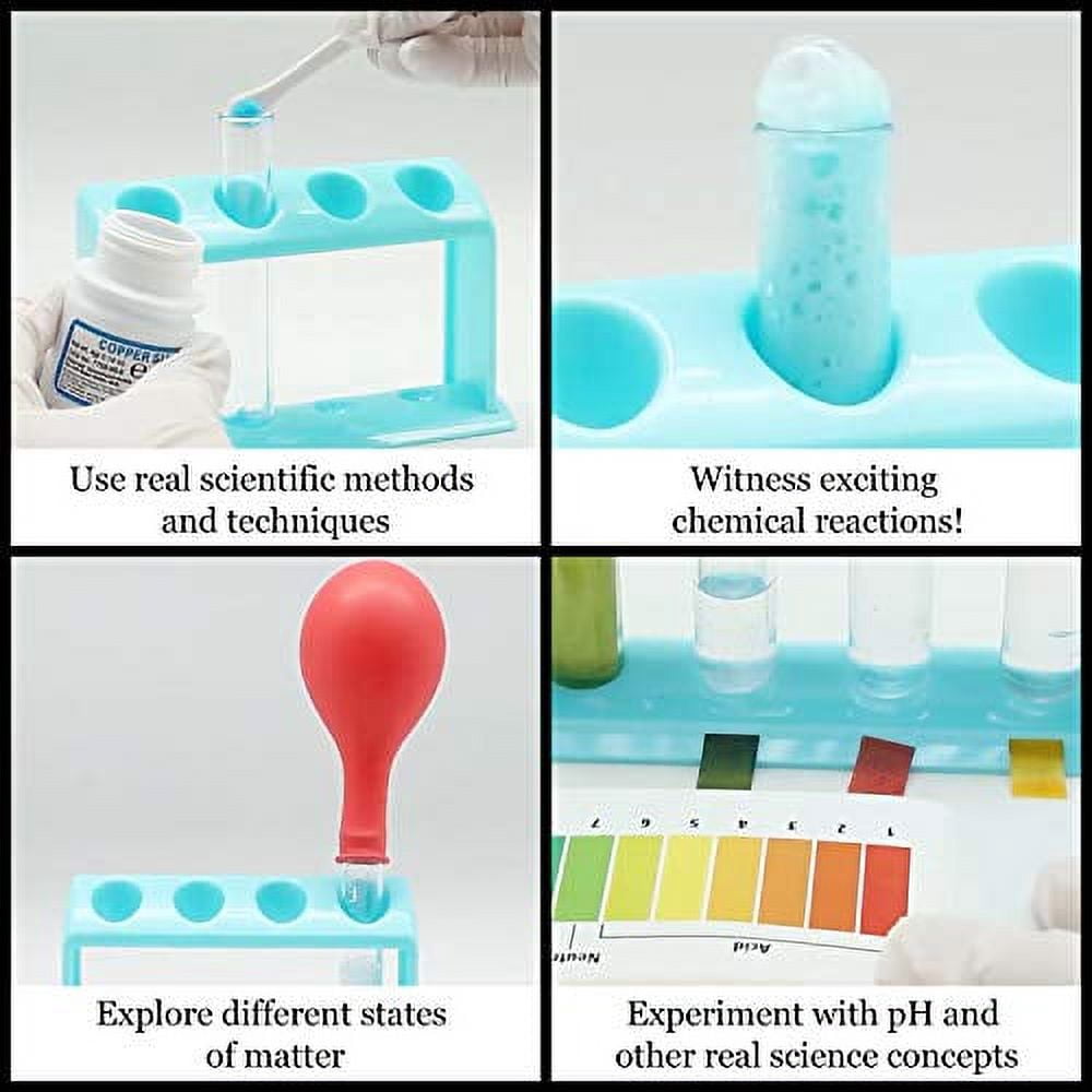 Test Tube Chemistry Lab - 50+ Science Experiments & Reactions - Ages 8 ...