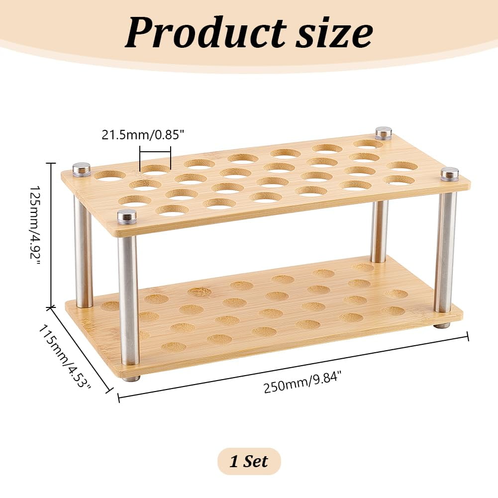 Test Tube Rack 26 Holes Lab Test Tube Holder for 21.5mm Diameter Test ...