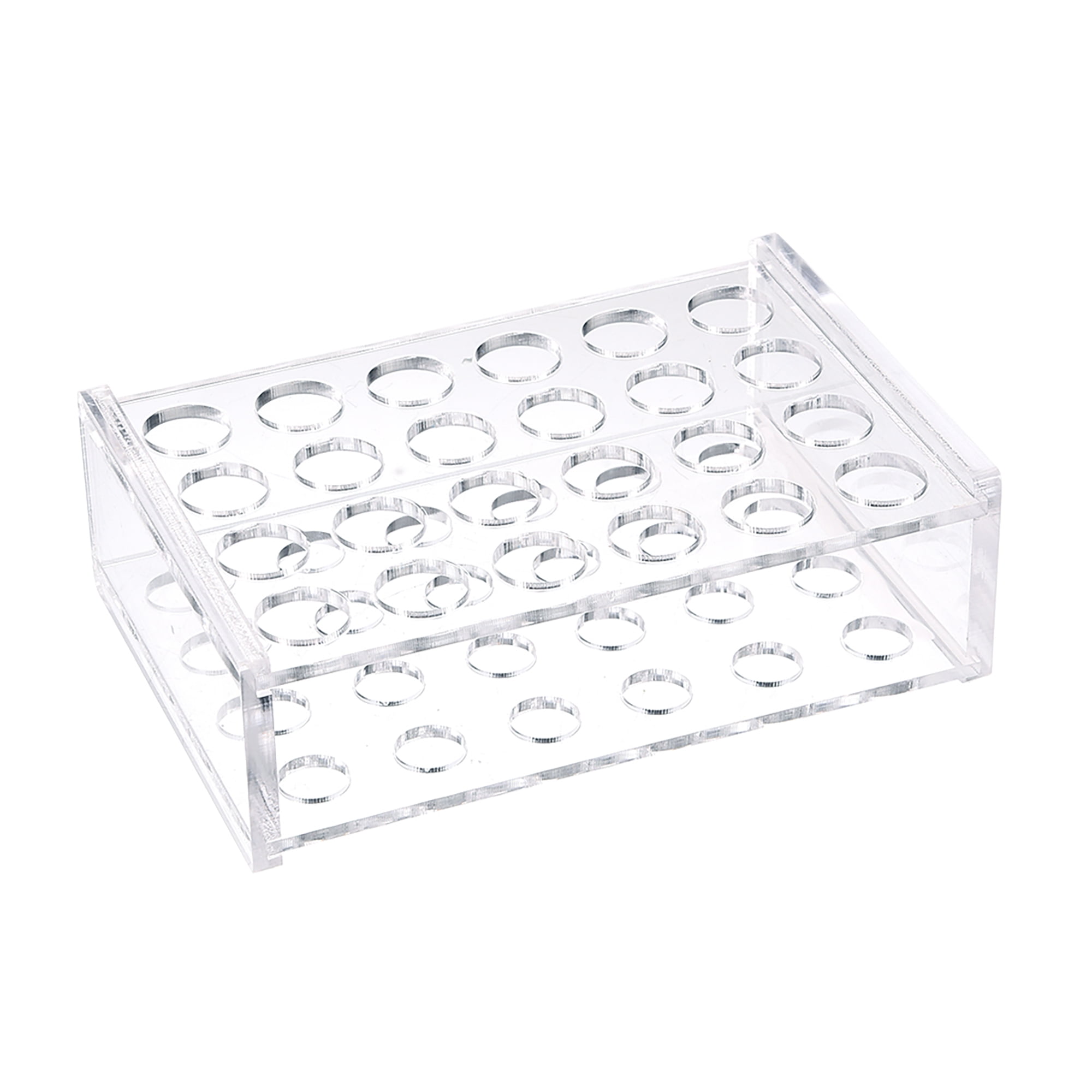 Test Tube Rack Acrylic, 24-Well Clear for 1.5ml and 2ml - Walmart.com