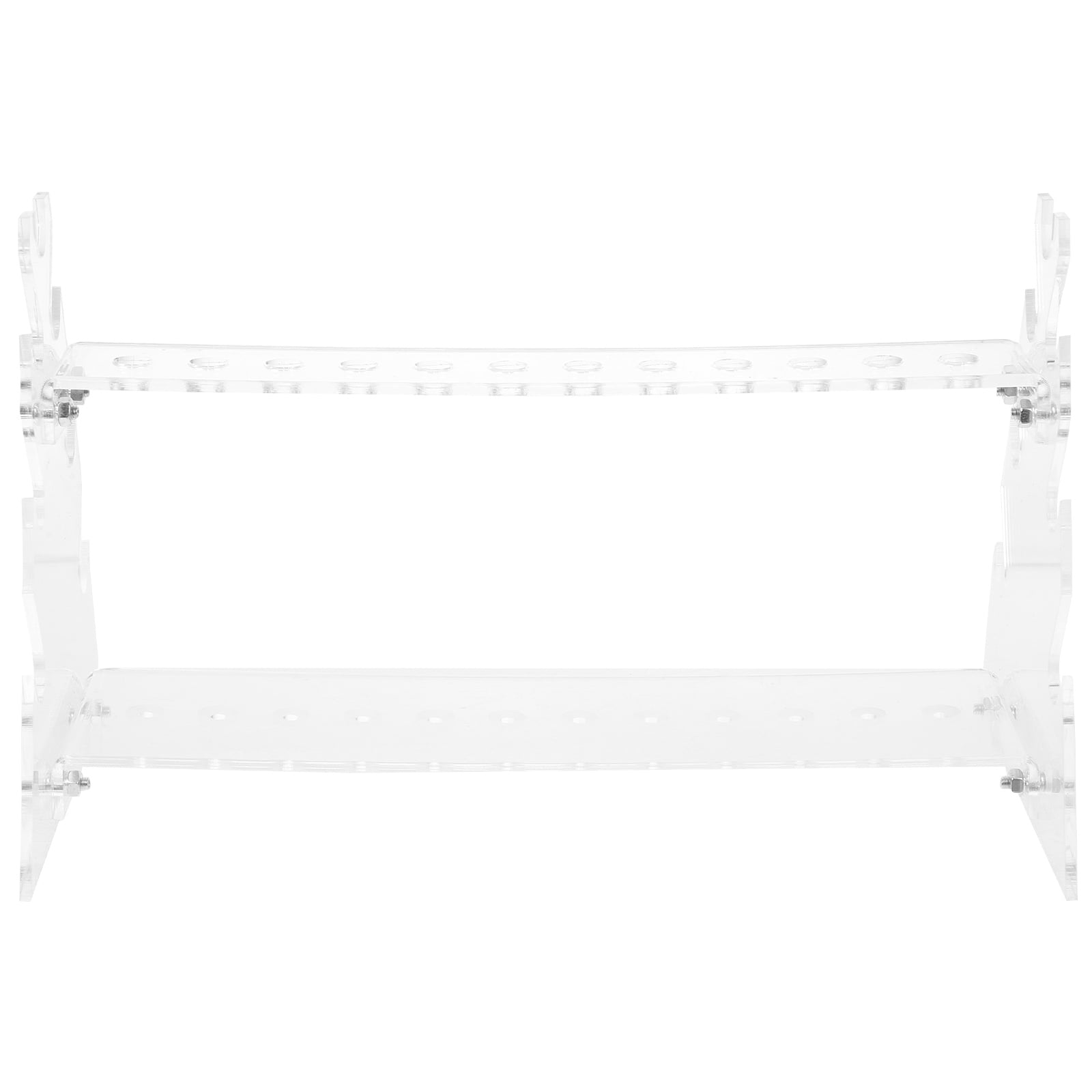 Test Tube Rack Acrylic Testing Tubes Holder Pipette Rack Trapezoid ...