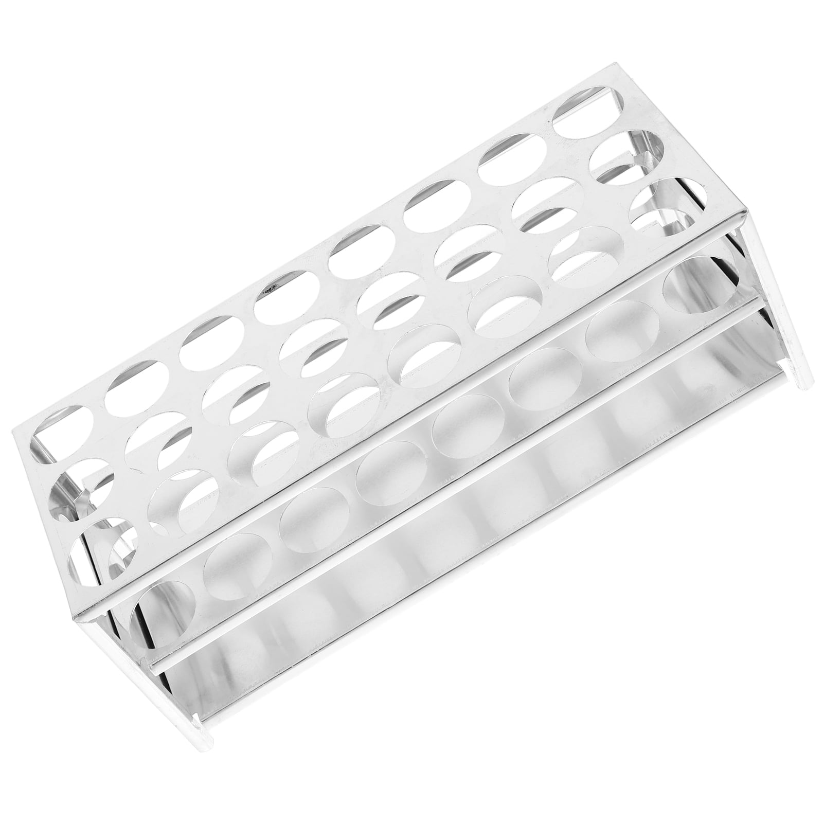 Test Tube Rack Chemistry Laboratory Sampling Holder Porous Aluminum ...