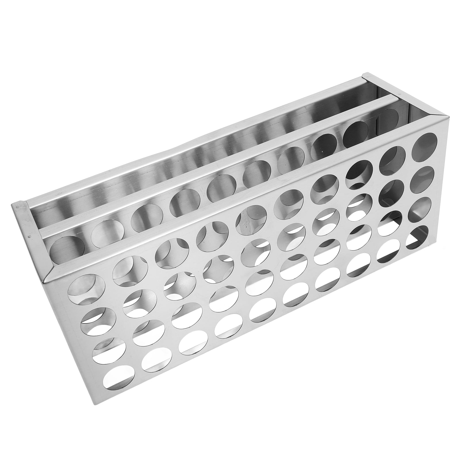 WORGEOUS Lab Tube Holder Rack Silver Stainless Steel 1Set - Walmart.com