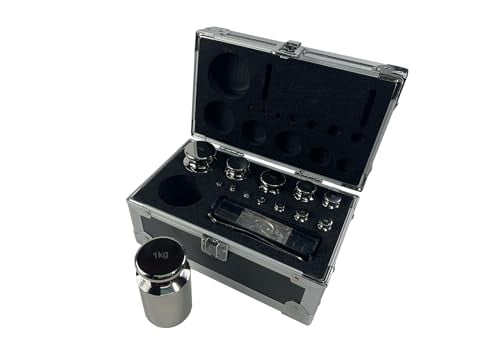 Test Weight Kit – 1kg to 1mg, F2 Class Calibration Weights for Digital ...