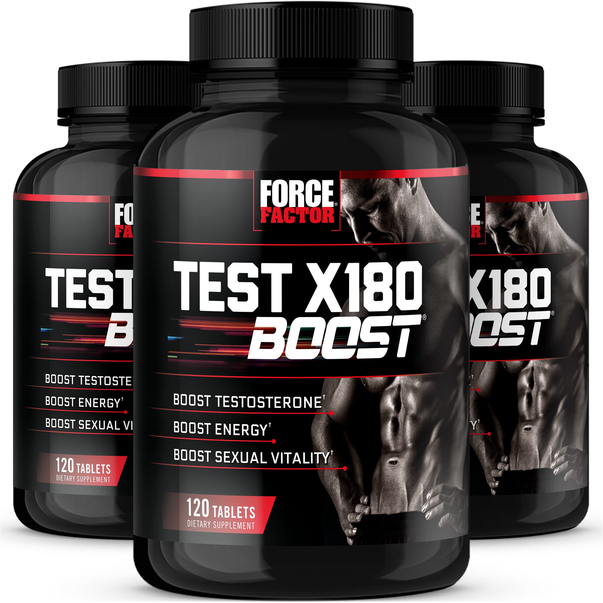 Force Factor Test X180 Boost, Testosterone Booster for Men with Boron ...