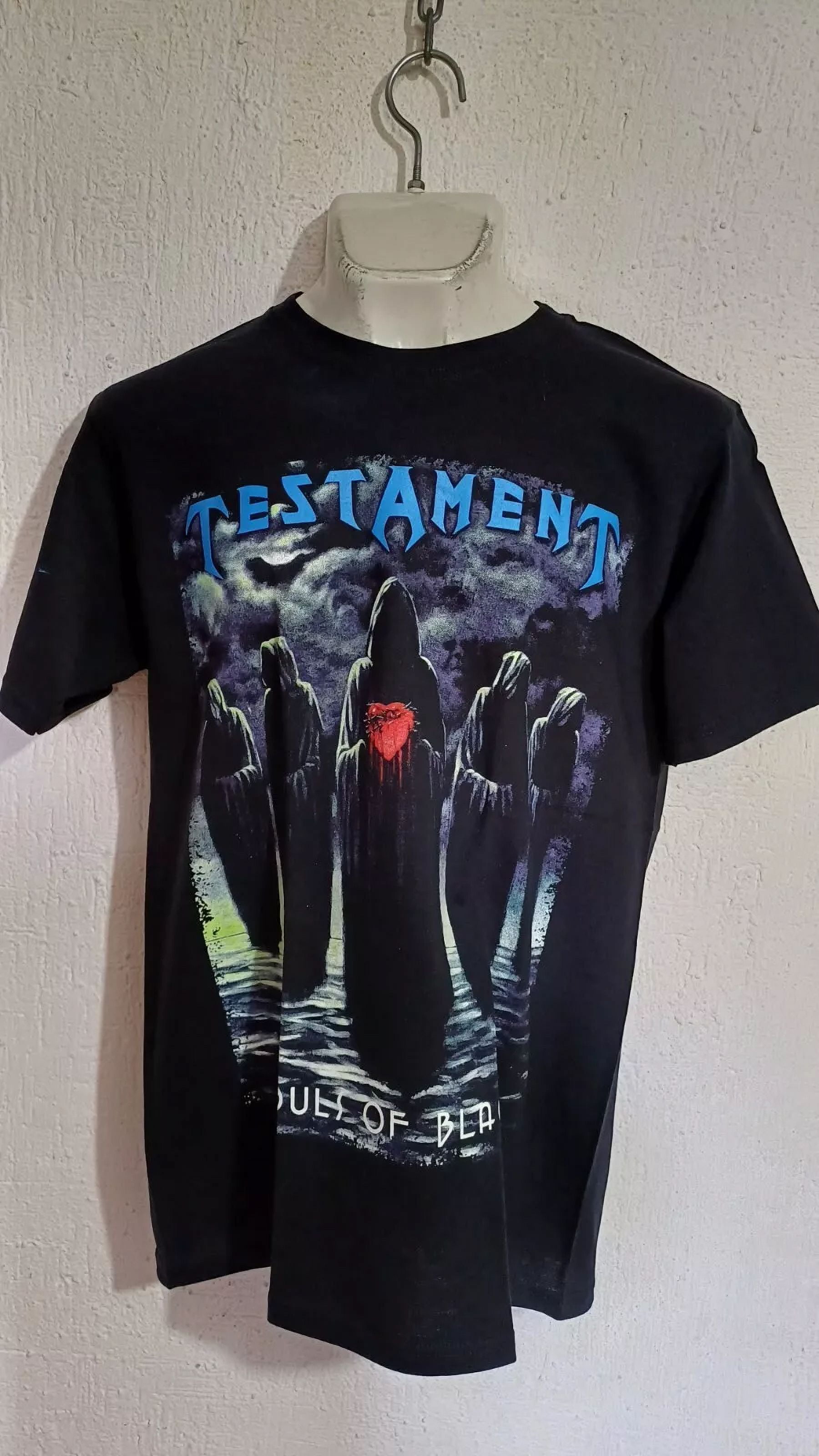 Testament Souls of Black Shirt Thrash Metal Hot Trending Shirt Vintage ...