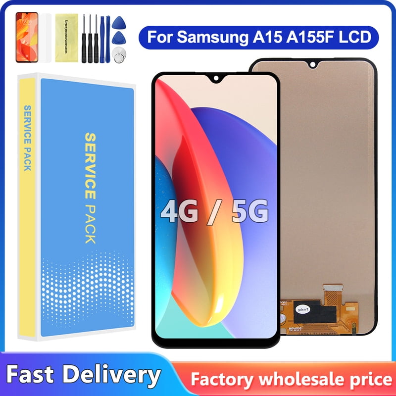 Tested A15 A155F Display Screen, for Samsung A15 5G A156B, SM-A156P ,SM ...