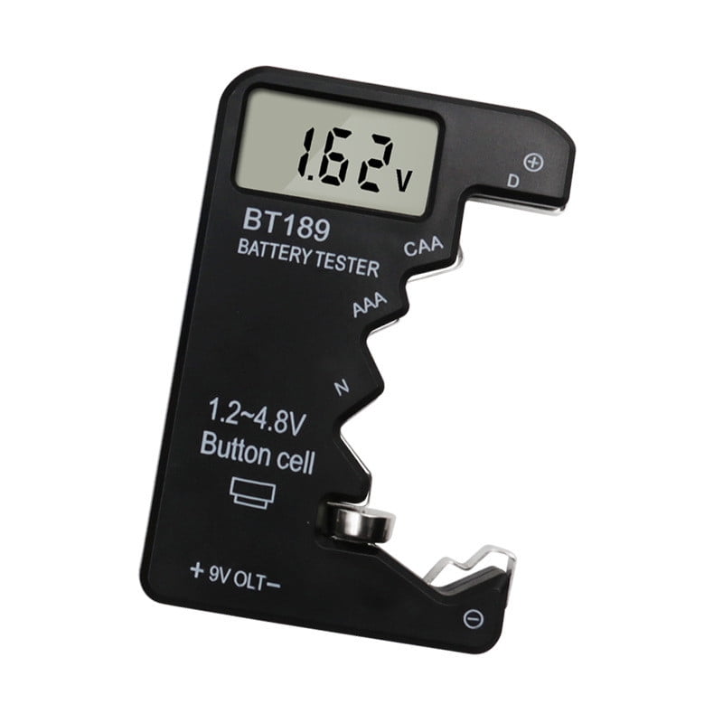 Tester Capacity Meter, Digital Display Tool For AA AAA 9V 1.5V ...