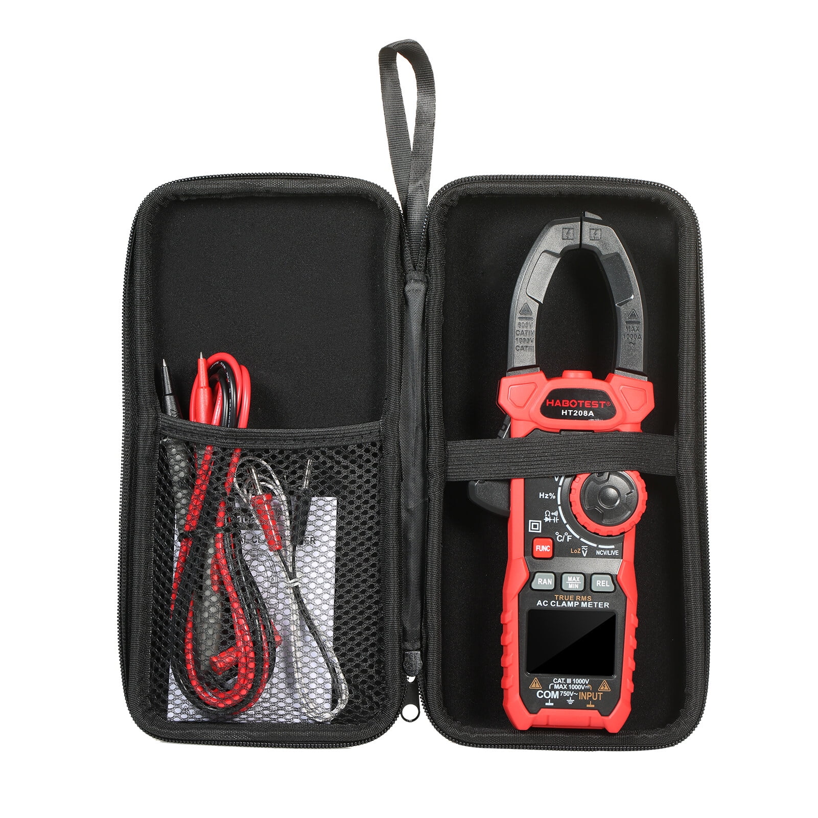 Tester,Ncv Temperature Duty Ohm Diode Resistance Meter Tester Clamp ...