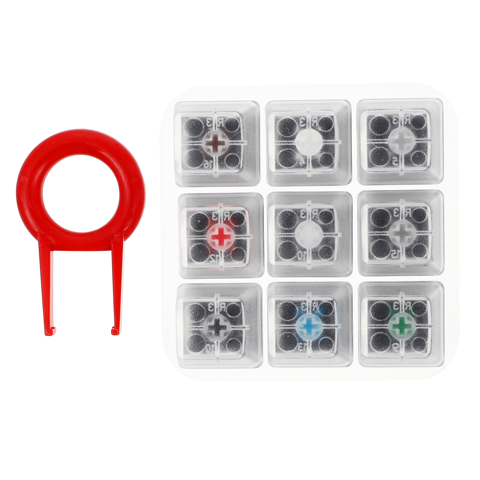 Tester With Acrylic Base Keyboards Keycaps for Mechanical Keyboard ...