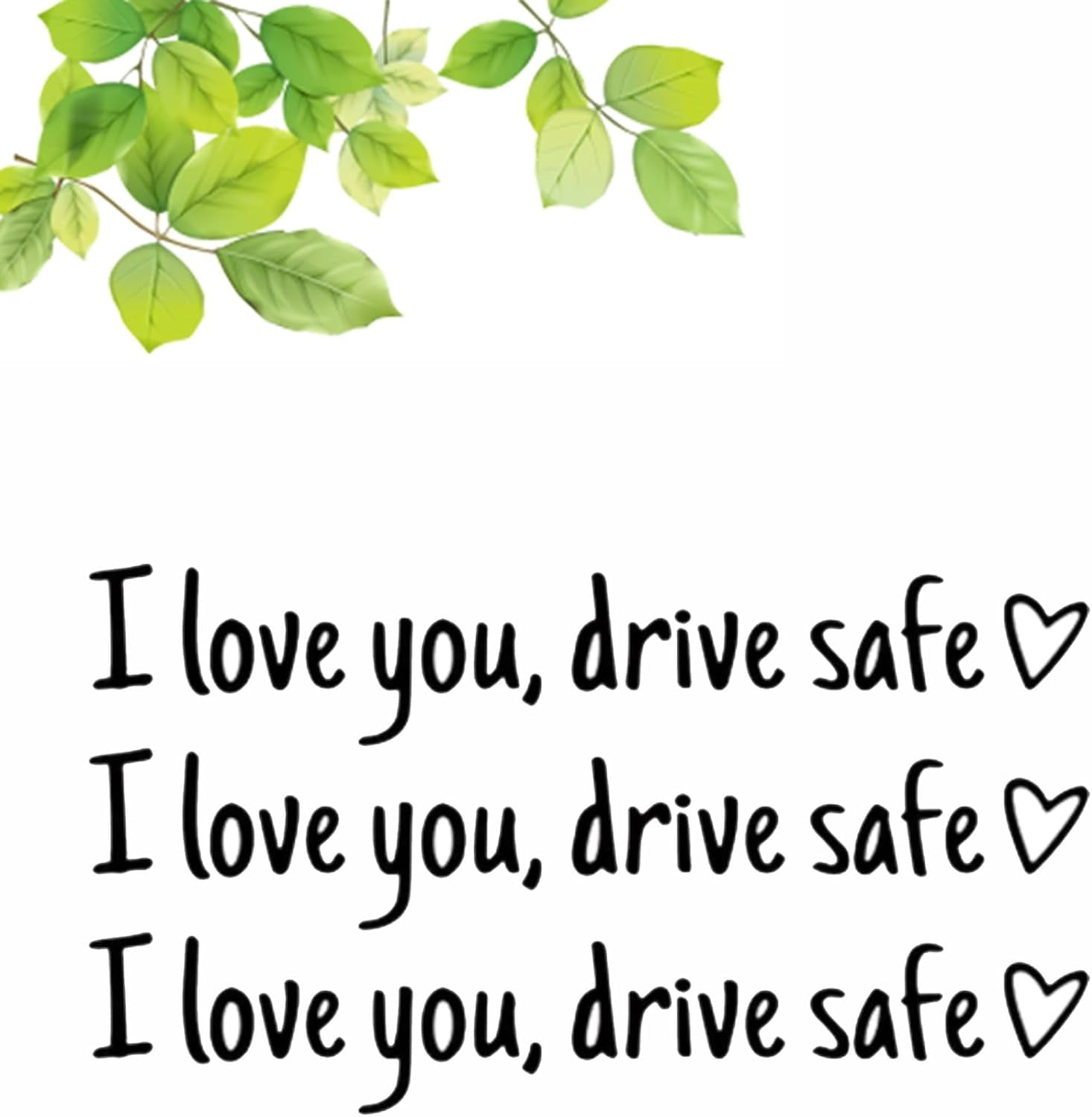 Testimiony/Prompttion Sticker, I Love You, Drve Safe Sticker, Women Car ...