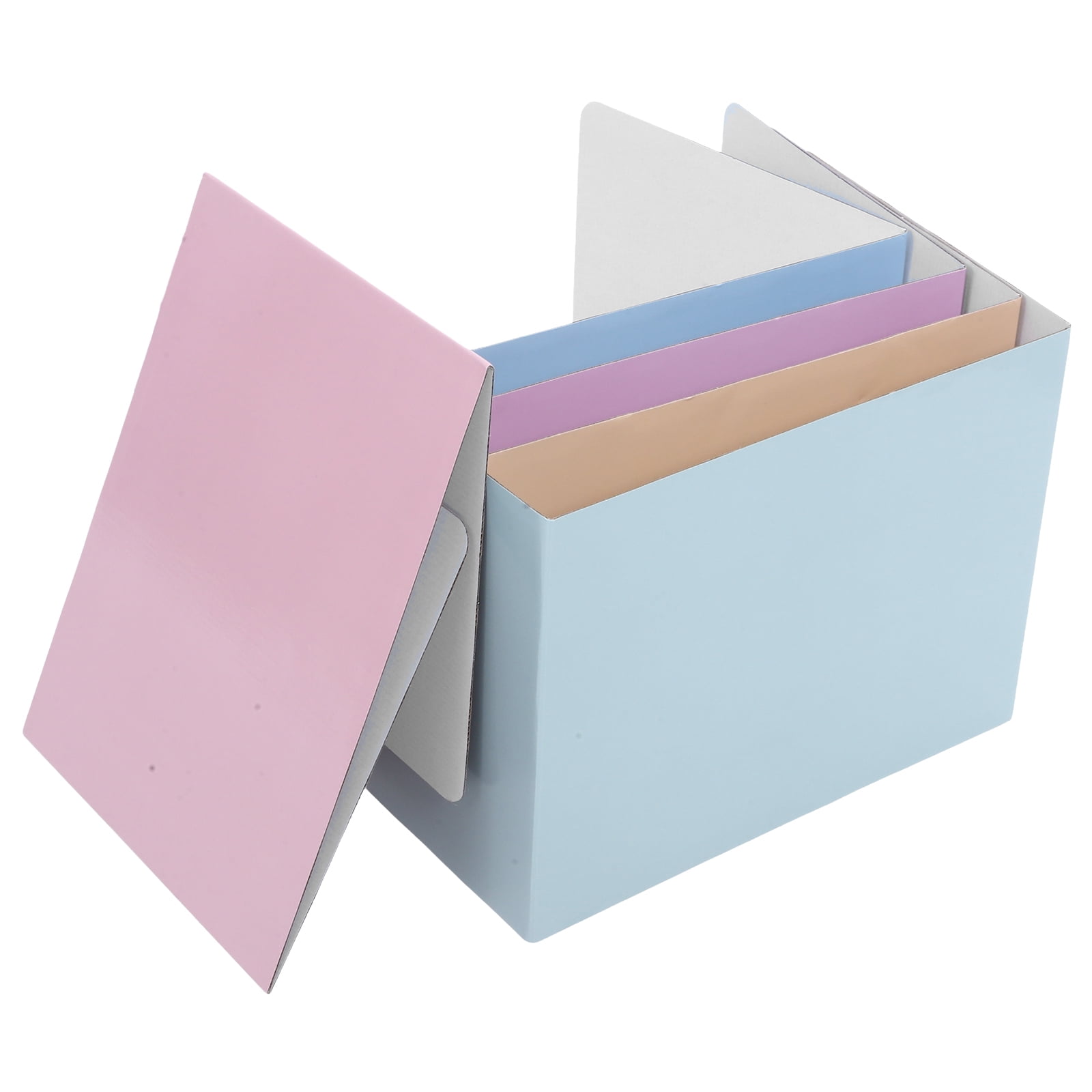 Hemoton Office Dividers Paper Assorted Color Classroom Work 5Pcs ...