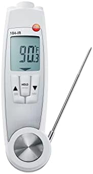 Testo 104-IR Infrared Thermometer Gun – Dual Temperature Gun for ...
