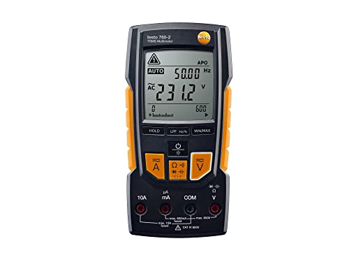 Testo 760-2 Digital Multimeter – Multimeter T-RMS for HVAC measurements ...