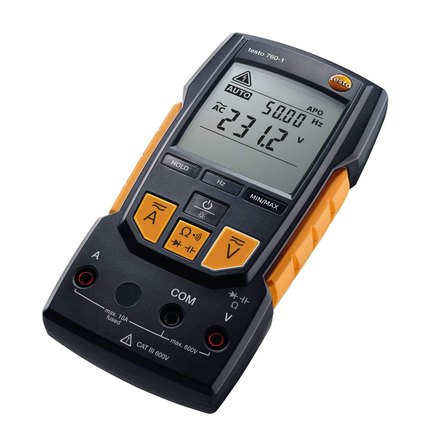 Testo 7601 Digital Multimeter 600 V ACDC - Walmart.com