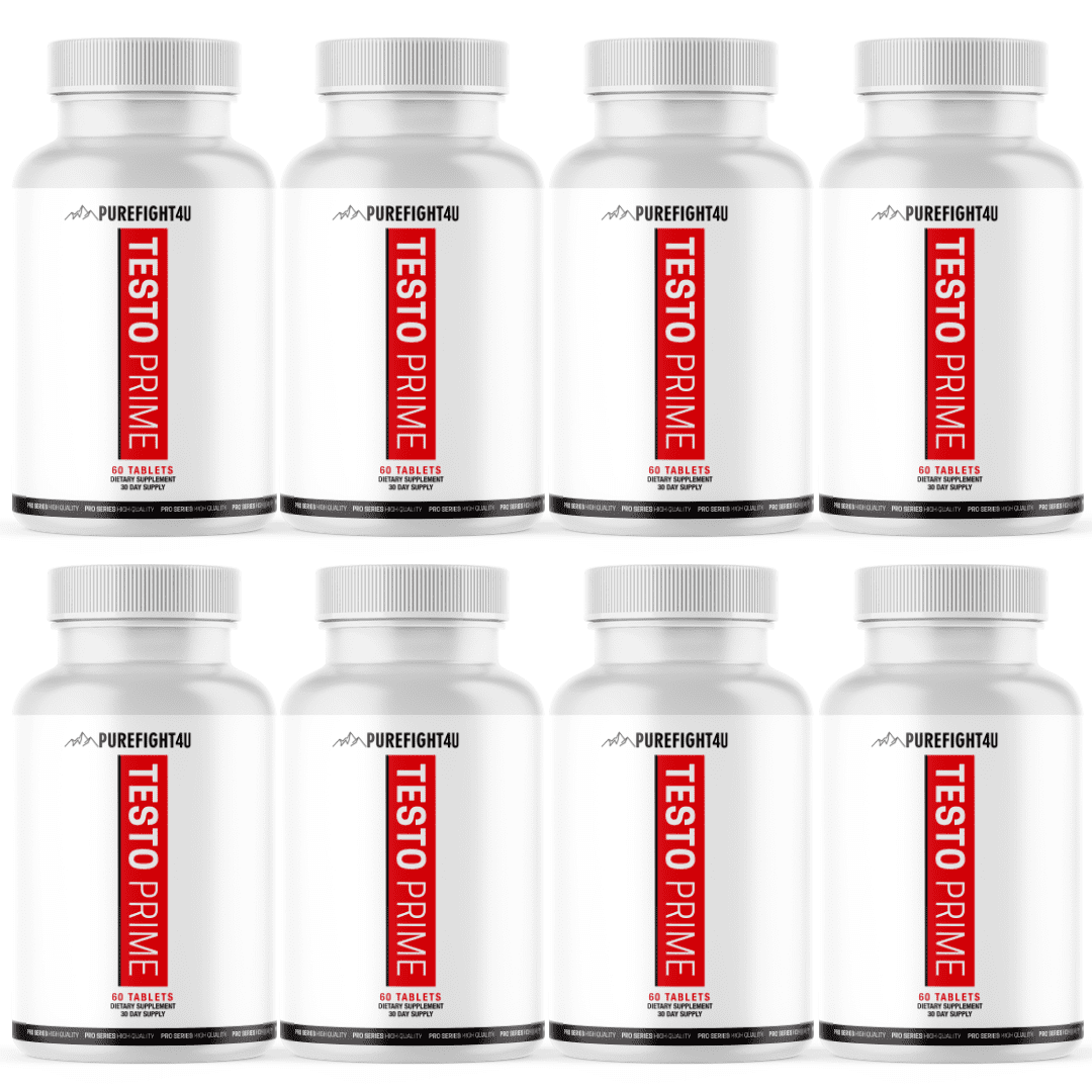 Testo Prime Tablets, Male Performance Support-8 Bottles - Walmart.com