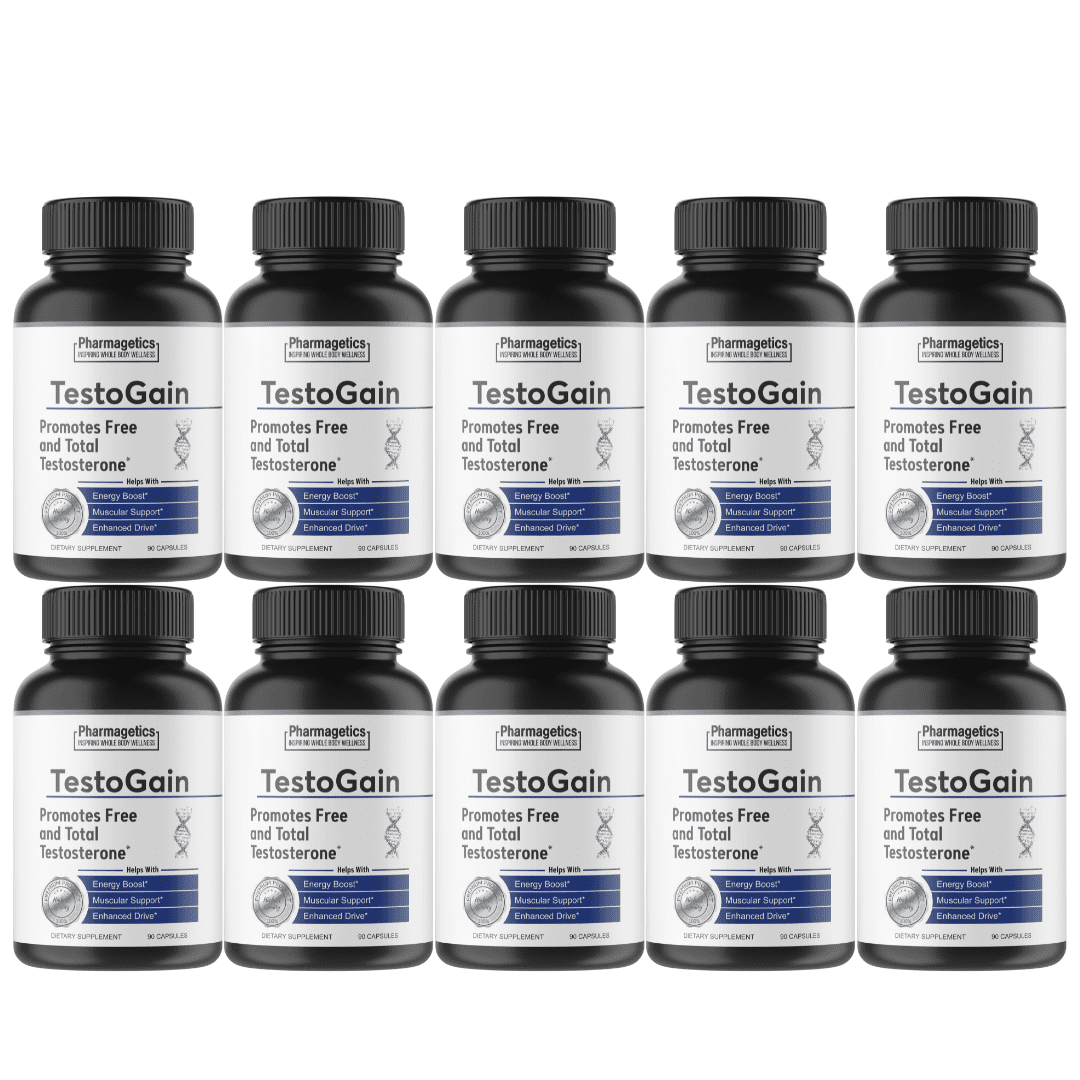 TestoGain - 10 Bottles - Walmart.com