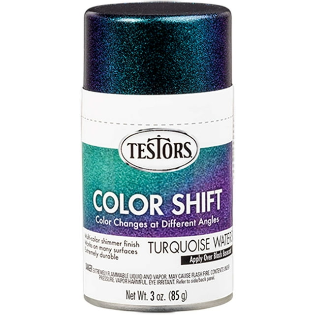 Testor Corp. Color Shift Enamel Turquoise Waters 3oz TES352455 Car ...