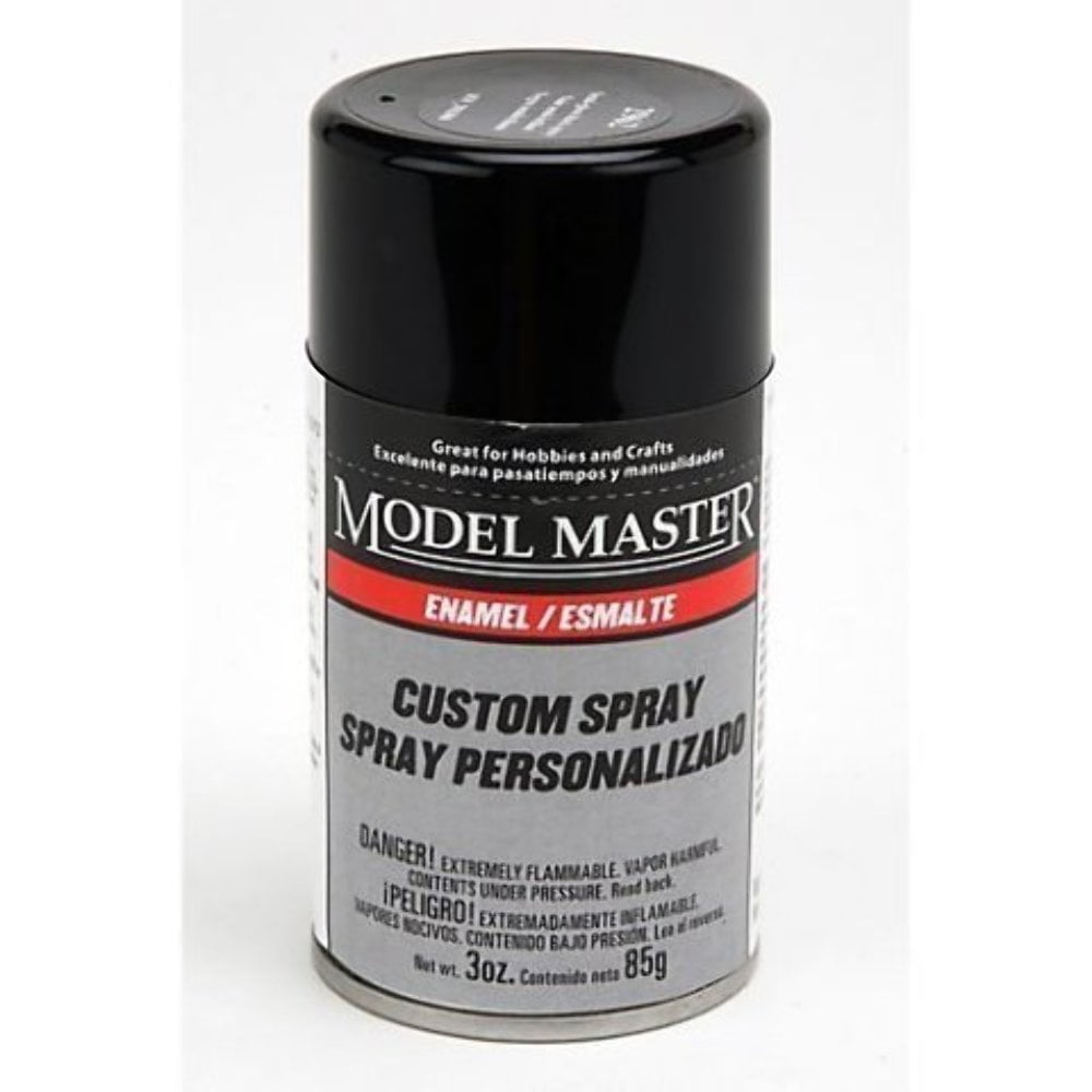 Testor Corp. MM 3oz Semi-gloss Black SG TES296207 Plastics Paint ...