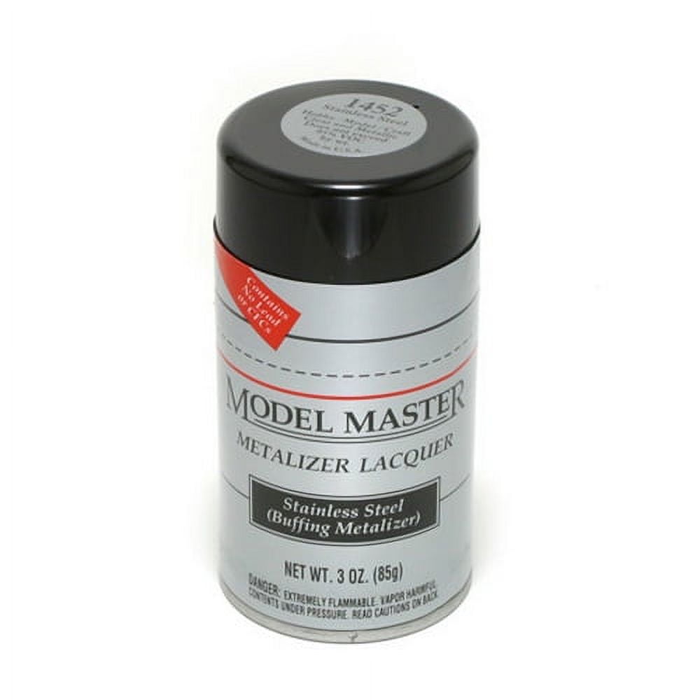 Testor Corp. Metalizer Spray 3oz Stainless TES1452 Plastics Paint ...