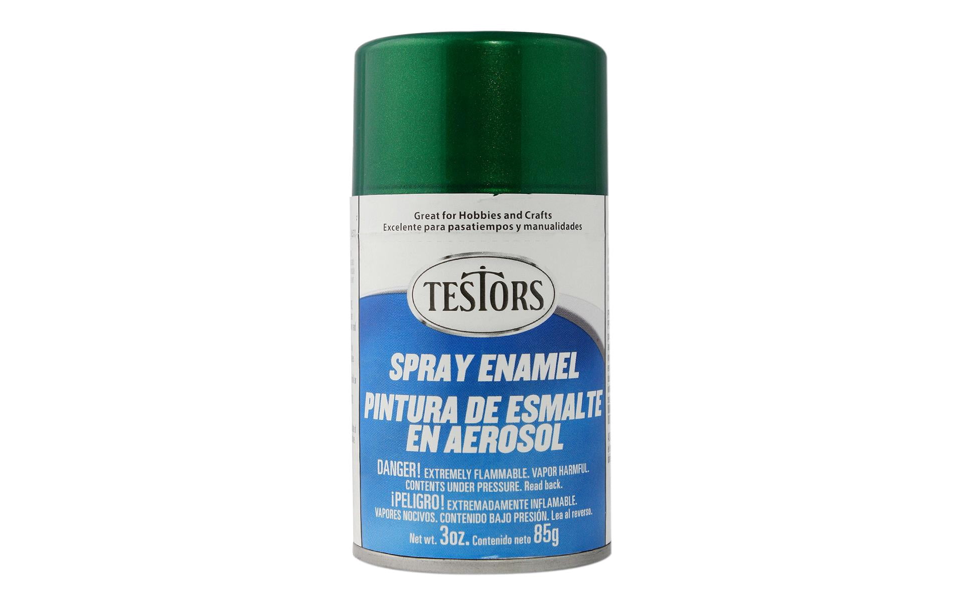 Testor Corp. Spray 3oz Jade Green Metal Flake TES1630T Plastics Paint ...