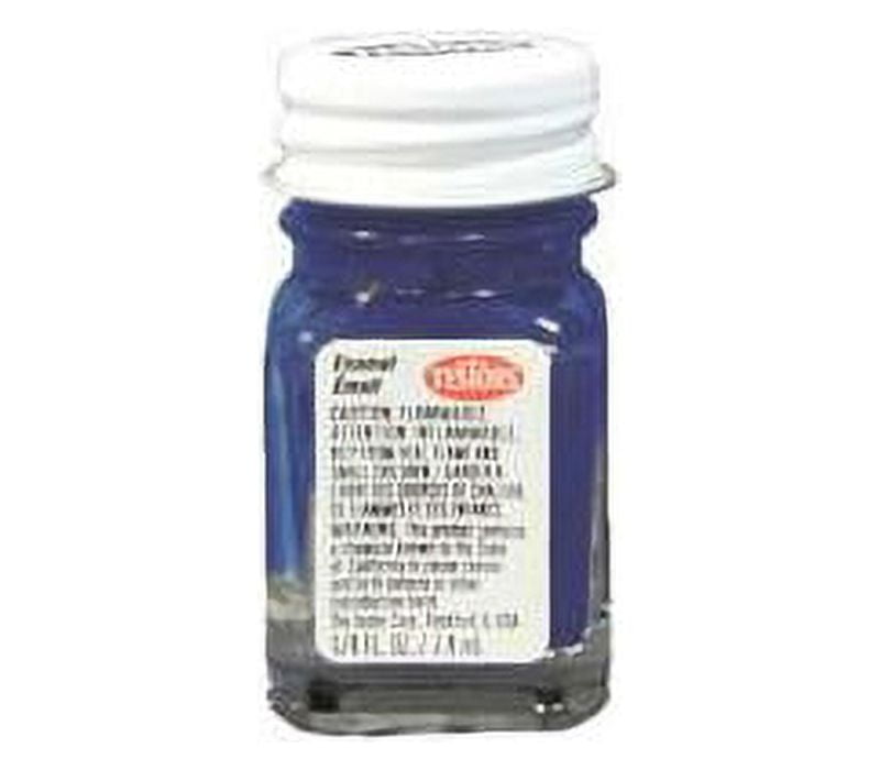 Testors 1111TT Hobby Paint All Purpose Enamel Dark Blue 1/4 Ounce,Each ...