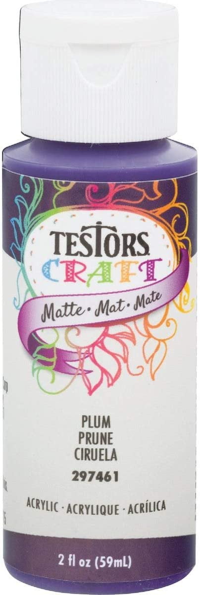 Testors 2 Oz. Acrylic Matte Craft Paint - Walmart.com