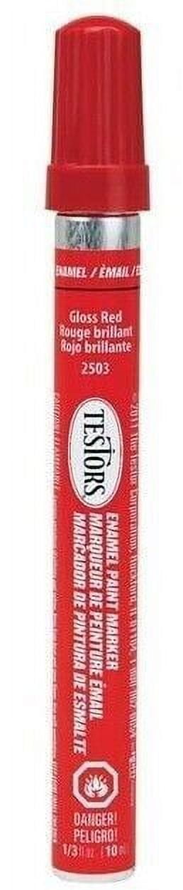 Testors 2503C 1/3 oz Gloss Red Enamel Paint Pen Marker - Walmart.com